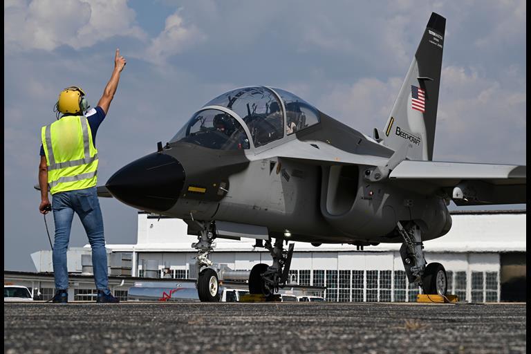 Step inside the Beechcraft M-346N jet vying to train the next ...